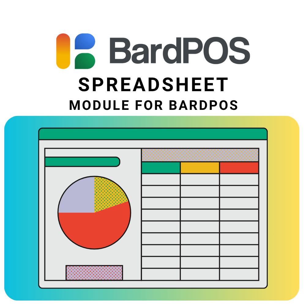 SpreadSheet Module for BardPOS - BardPOS and ERP