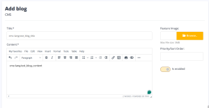 CMS Multi-Language Content - BardPOS and ERP
